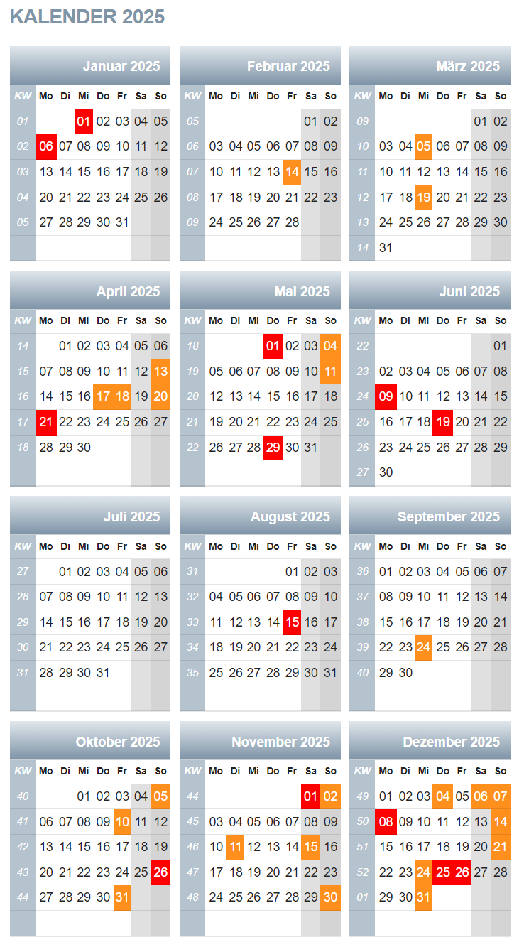 Munkaszüneti napok Ausztria területén 2025-ben és 2026-ban: ezekre a dátumokra figyelj